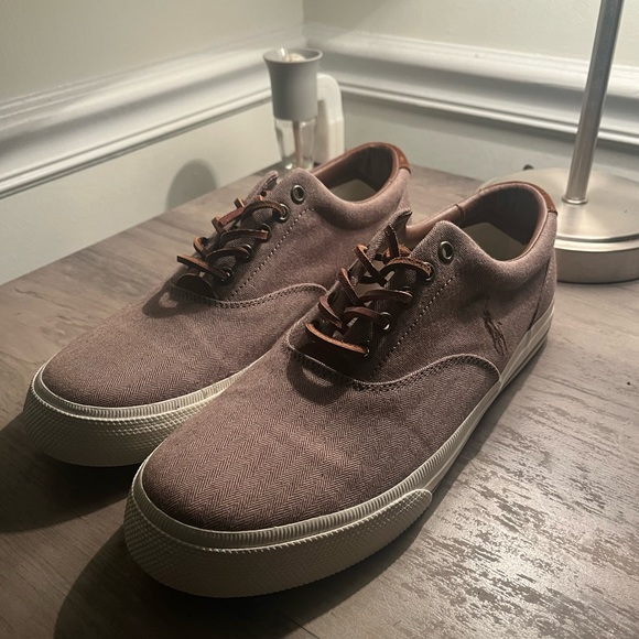 Polo Ralph Lauren | Shoes | Polo Ralph Lauren Vaughn Tan Brown | Poshmark
